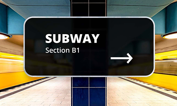 Subway Platform Mockup – Vectors4U