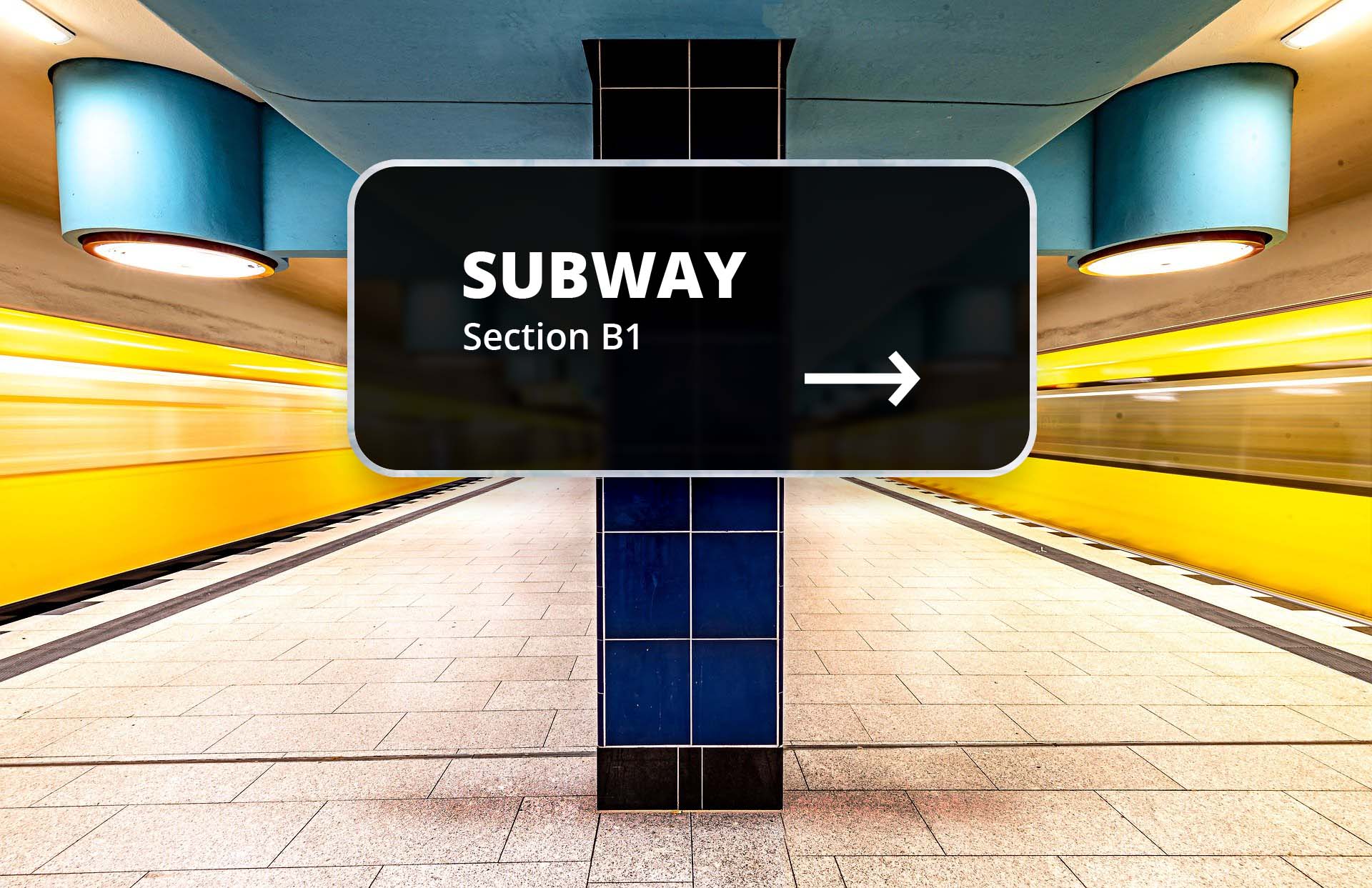 Subway Platform Mockup – Vectors4U